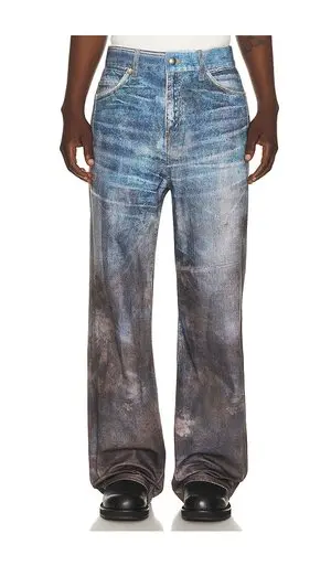 Andersson Bell Printed Jeans For Men