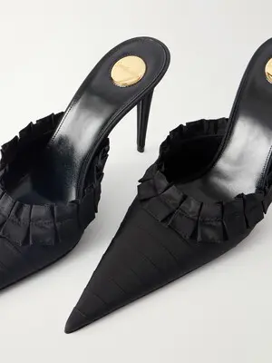 Saint Laurent Madeleine 95 Taffeta Pumps