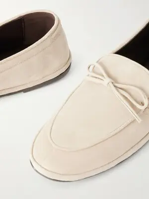 EMME PARSONS Parker Suede Loafers - Neutrals