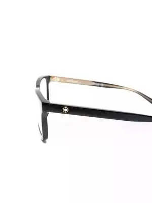 Montblanc Rectangle-frame Eyeglasses - Black