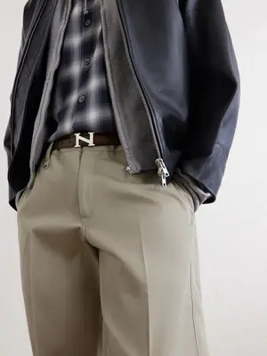 NEIGHBORHOOD 2cm Leather Belt