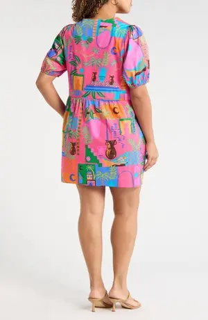 SUGARLIPS Lanus City Jerome Shift Mini Dress