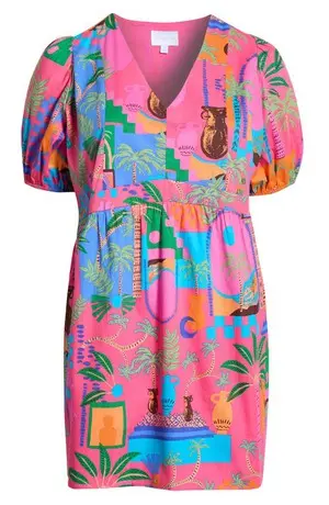 SUGARLIPS Lanus City Jerome Shift Mini Dress