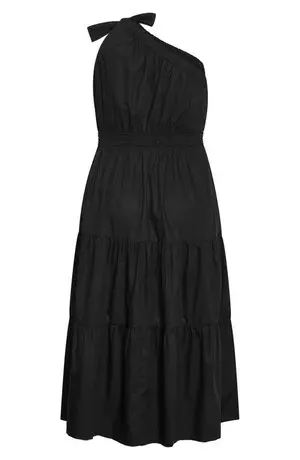 City Chic Haylee One-shoulder Maxi Dress