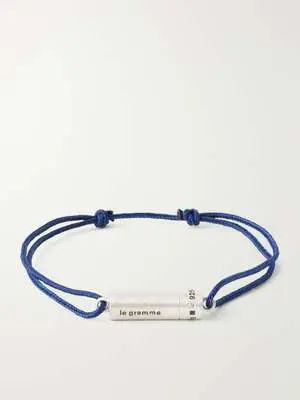 Le Gramme 5g Sterling Silver Woven Bracelet