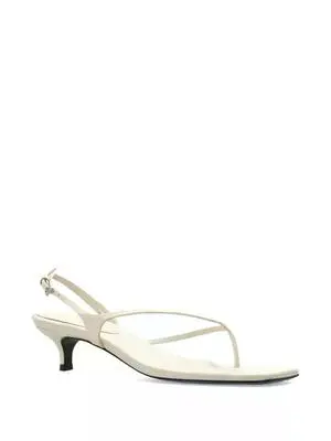 BLACK SUEDE STUDIO Mehak Thong Sandals - Neutrals