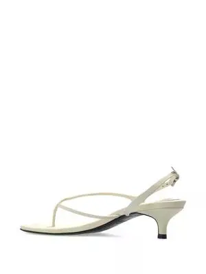 BLACK SUEDE STUDIO Mehak Thong Sandals - Neutrals