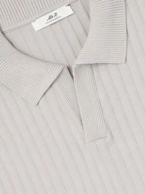 Mr P. Knitted Cotton Polo Shirt