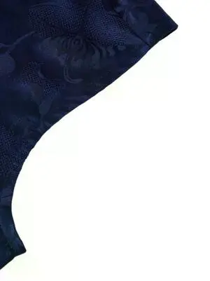 Shanghai Tang Jacquard Midi Dress