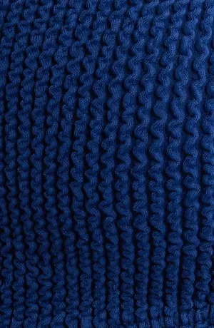 Hunza G Phoebe Two-piece Bikini Swimsuit - Navy