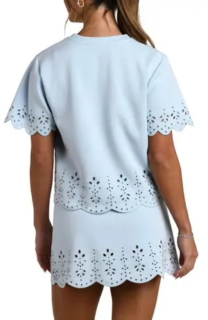 La Blanca Crewneck T-shirt - Drift