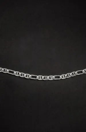 YOJ Plated Figaro Cut Chain Necklace