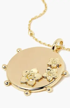 YOJ Mali Flower Pendant Necklace