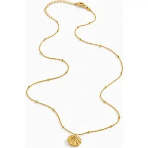YOJ Stella Beaded Choker Necklace - Gold