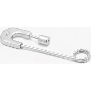 YOJ Pin Hoop Earring - Silver