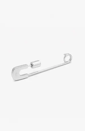 YOJ Pin Hoop Earring