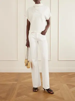 Jacquemus Le Bambino Chaîne Raffia-effect Shoulder Bag - Neutrals