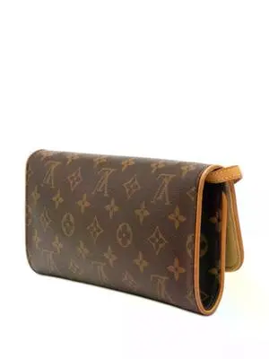 LOUIS VUITTON 1999 Monogram Pochette Twin Gm