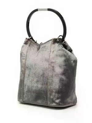 Gucci 20th Century Velvet Ring Bucket Bag