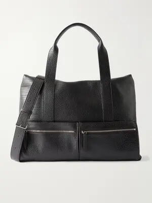 METIER Racer 53 Full-grain Leather Tote Bag - Brown