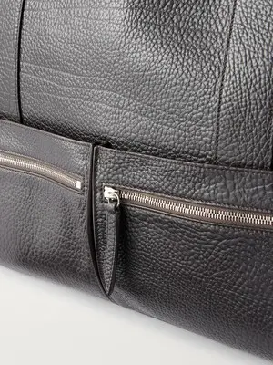 METIER Racer 53 Full-grain Leather Tote Bag - Brown
