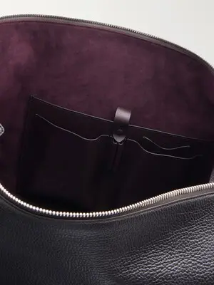 METIER Racer 53 Full-grain Leather Tote Bag - Brown