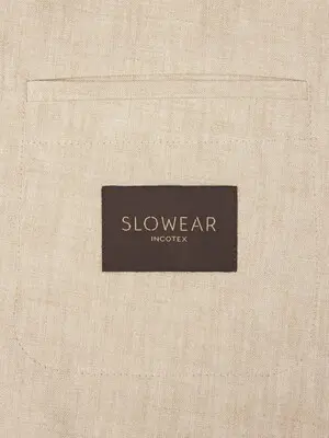 SLOWEAR Slim-fit Linen Blazer
