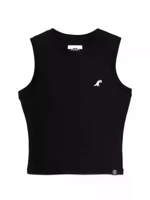 AGNES B. Dino Logo-patched Tank Top