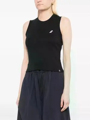 AGNES B. Dino Logo-patched Tank Top