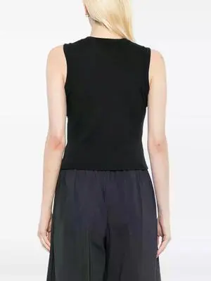 AGNES B. Dino Logo-patched Tank Top