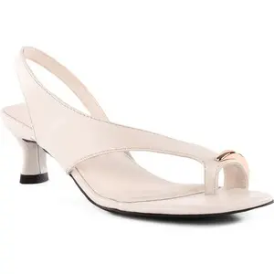 Seychelles Sparks Flying Slingback Kitten Heel Sandal - White