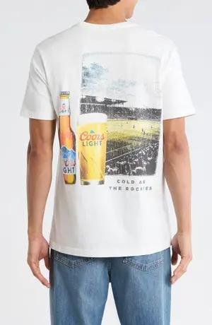 THE FORECAST AGENCY Field Beer Graphic T-shirt