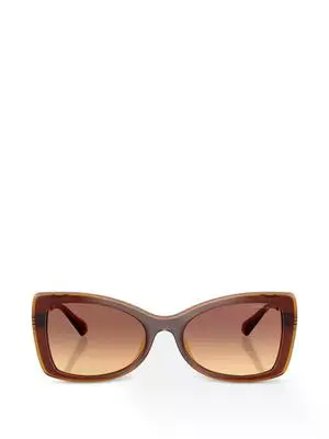 Michael Kors Geometric-frame Sunglasses - Brown