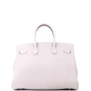 Hermès Birkin Handbag Togo With Palladium Hardware 35 - Grey