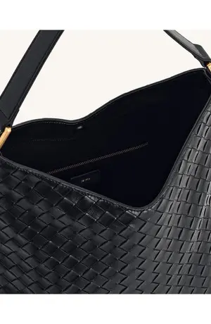 Jw Pei Aria Woven Faux Leather Shoulder Bag