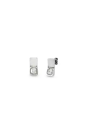 UNODE50 Sterling Plated Earrings - Silver