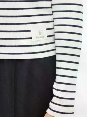 Barbour Striped Long-sleeved Top