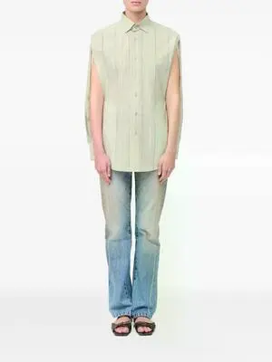 MAISON MARGIELA Striped Button-down Shirt