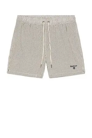 Barbour Gingham Seersucker Swim Short