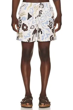 Oas Memento Swim Shorts - Light Multi