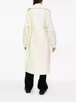WILLY CHAVARRIA Logo-embroidered Drawstring Jacket - Neutrals