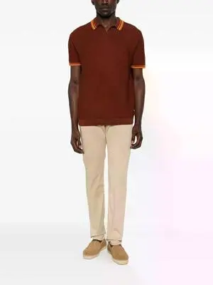 Incotex Five-pocket Slim-fit Trousers - Neutrals