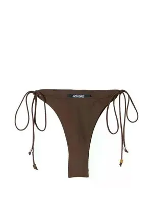 Jacquemus Triangle Bikini Bottom - Brown