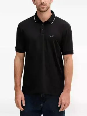 Armani Exchange Slim Fit Polos For Men