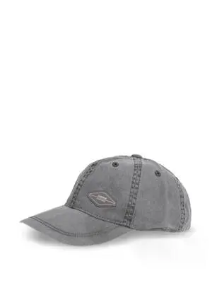 Armani Exchange Logo-patch Baseball Cap - Grey
