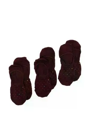 Zegna Diamond-patterned Invisible Socks