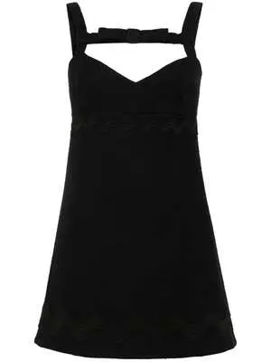 PATOU Scallop-trim Mini Dress