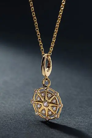 Anthropologie Diamond Necklaces