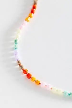 Anthropologie Beaded Collar Necklace - Multi