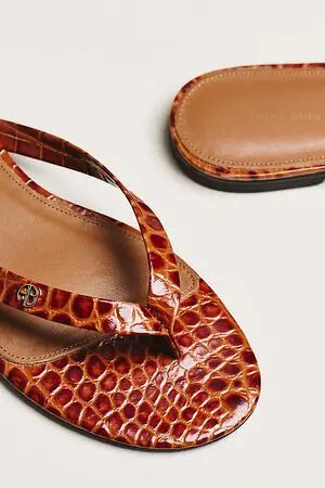 ANINE BING Noelle Thong Sandals - Brown
